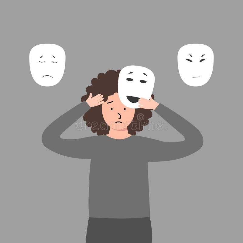 Female Character Depression, Stress. There is Complete Confusion in the ...