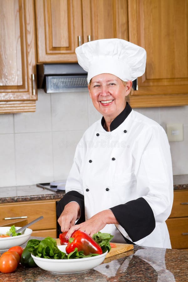 Female chef stock image. Image of front, look, black - 14984977