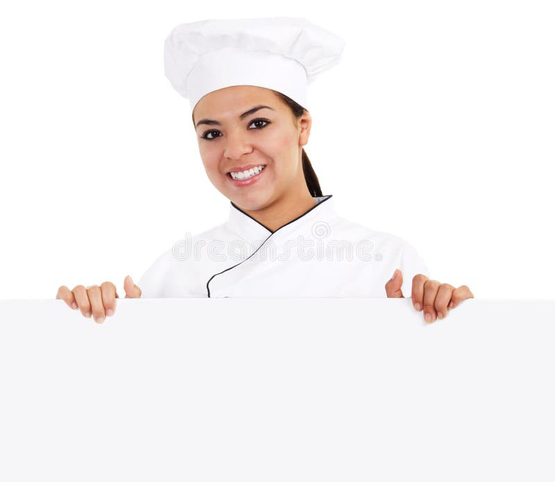 Female Chef stock image. Image of hispanic, professional - 26192245