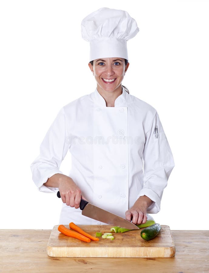 Female Chef stock image. Image of hospitality, happy - 40864439