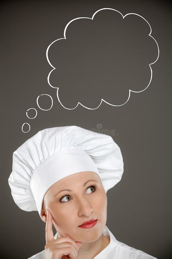 Female Chef Think Box Stock Photos - Free & Royalty-Free Stock Photos ...