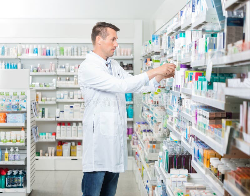 Pharmacist Stocking Shelves Products Stock Photos - Free & Royalty-Free ...