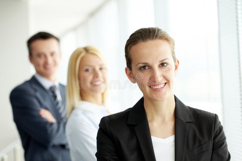 Female chief stock image. Image of businesswomen, collar - 22207959