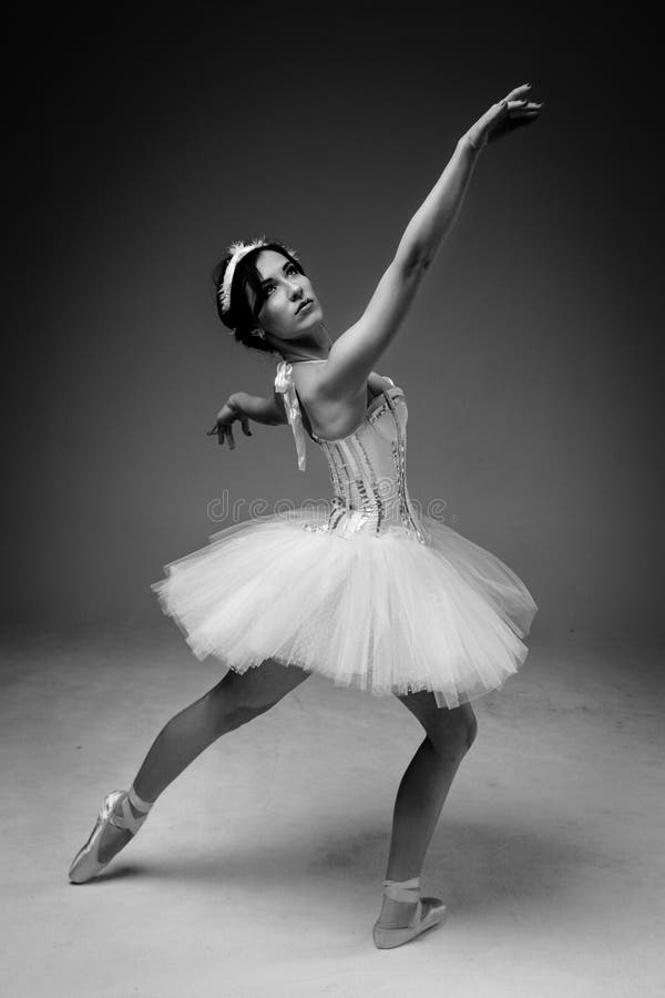 Female Classic Ballet Dancer Stock Photo - Image of graceful, ballerina ...
