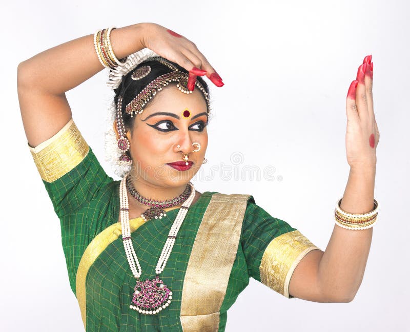 Female Classical Dancer from India Stock Photo - Image of artist ...