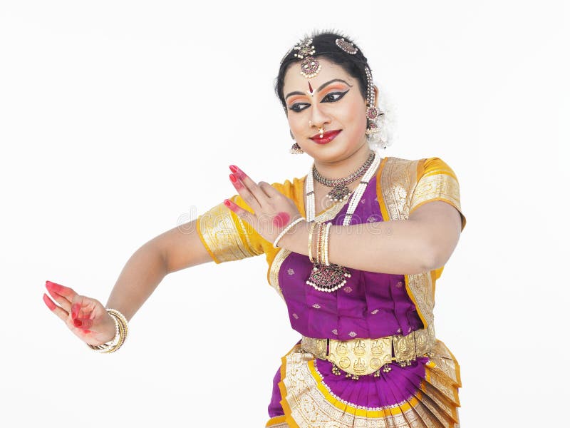 Female Classical Dancer from India Stock Image - Image of adult ...