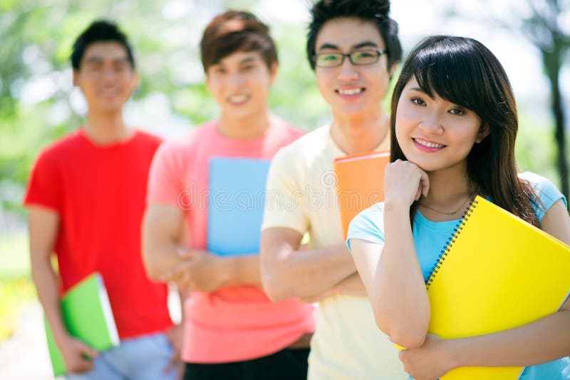 Female classmate stock photo. Image of school, asian - 27134966