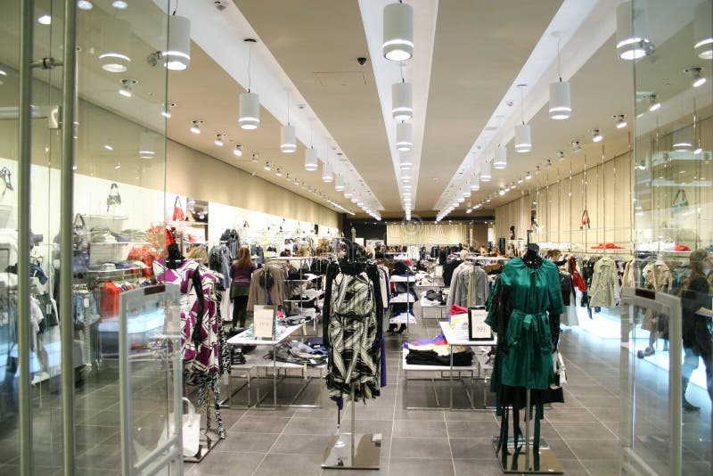 Female clothes in shop stock photo. Image of center, shopping - 2096586