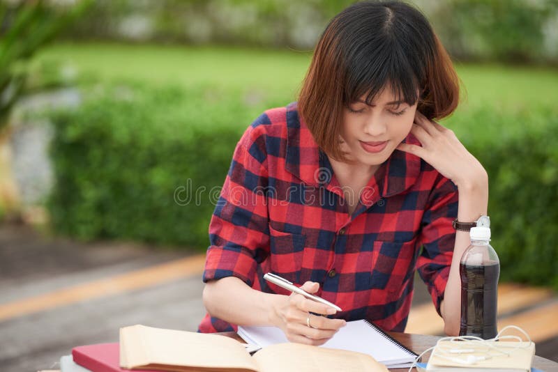 Busy with homework stock image. Image of concentrated - 103045747