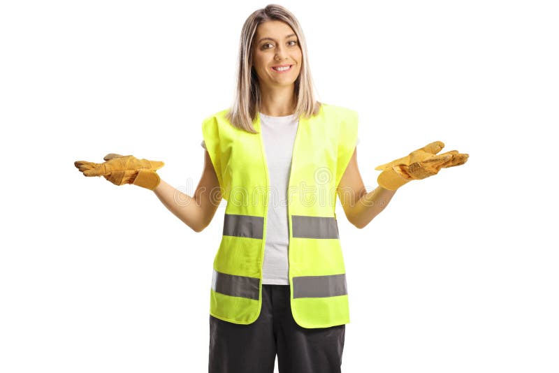 Female Garbage Collector Stock Photos - Free & Royalty-Free Stock ...