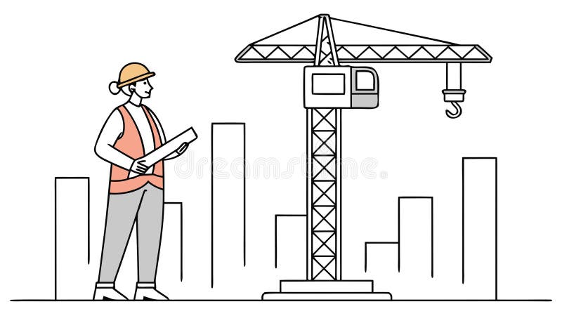 Engineer Crane Vector Stock Illustrations – 8,342 Engineer Crane Vector ...