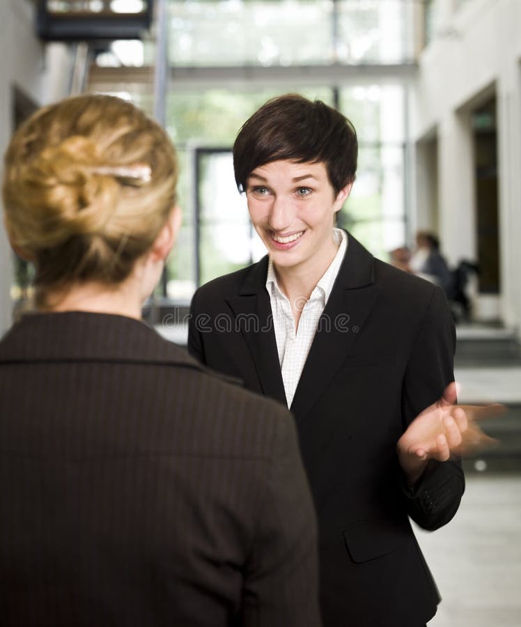Female conversation stock image. Image of importance, success - 9874803