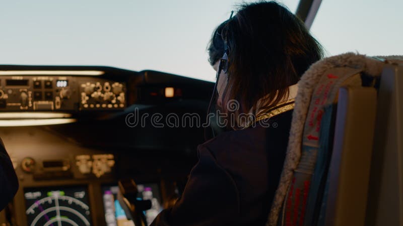 Female Copilot Pushing Dashboard Buttons To Start Engine Stock Footage ... Female Copilot Pushing Dashboard Buttons To Start Engine Stock Footage ...