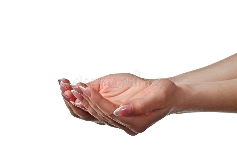 Cupped Hands Side View