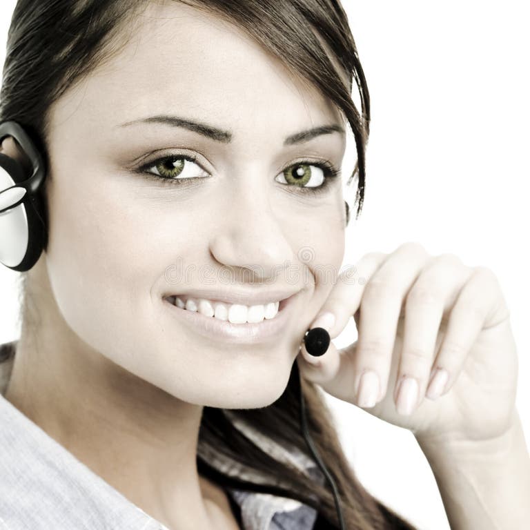Female customer service stock image. Image of lady, face - 14834731