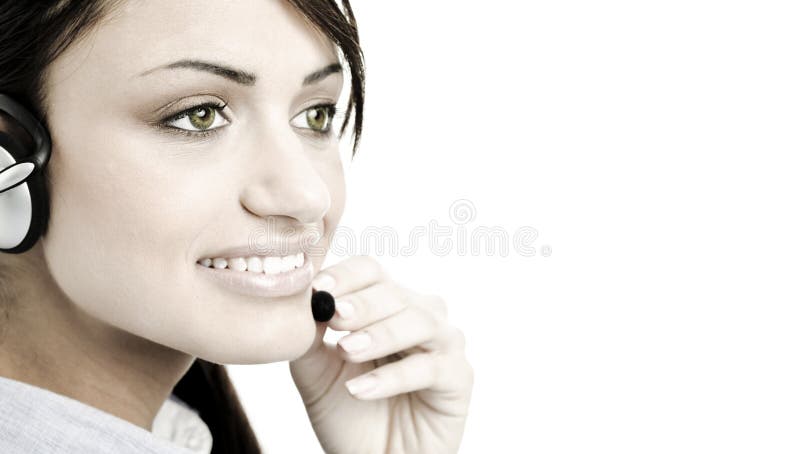 Female customer service stock photo. Image of corporate - 13602526