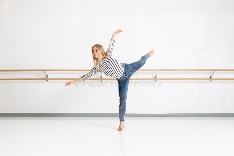 Female dancer in action stock photo. Image of female - 144731252