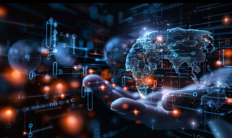 Female Data Scientist Coding Algorithm for AI Deep Learning and Big Data Analytics on Computer ...