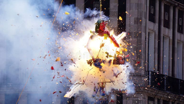 Female demon Exploding stock image. Image of devil, mexican - 113589905