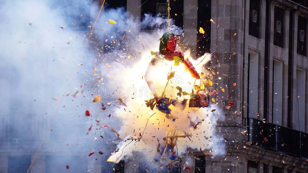 Female demon Exploding stock image. Image of devil, mexican - 113589905