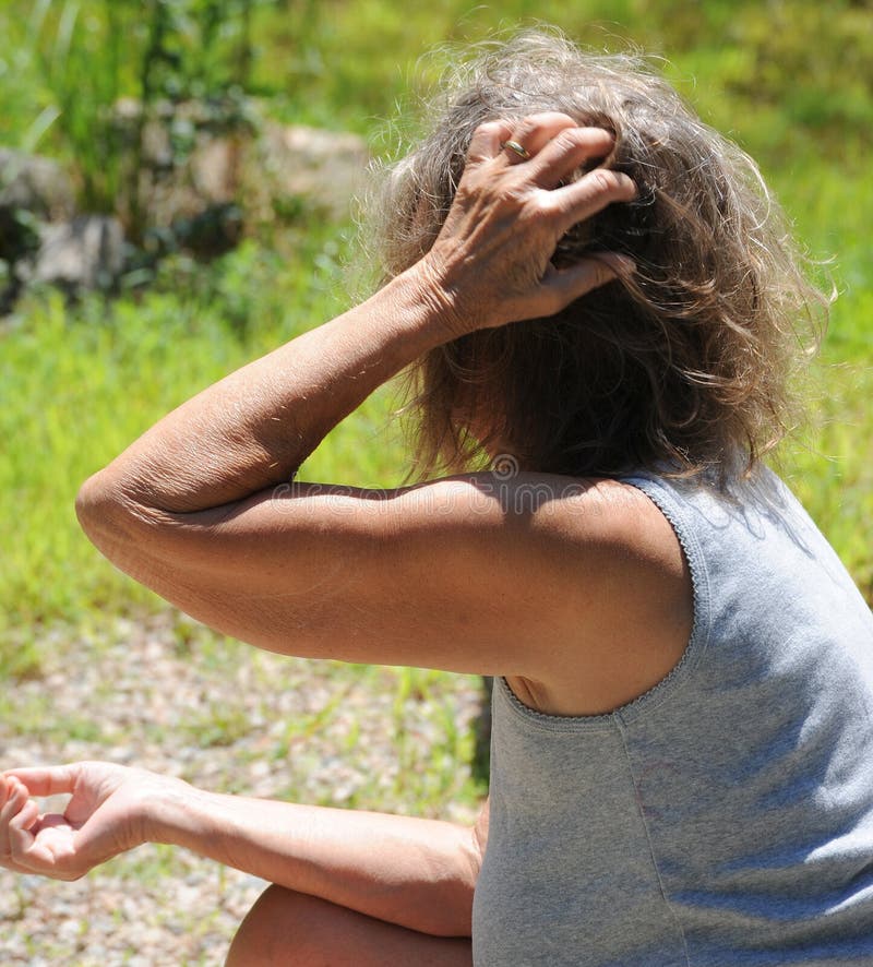 Female depression. stock image. Image of depression - 119933349