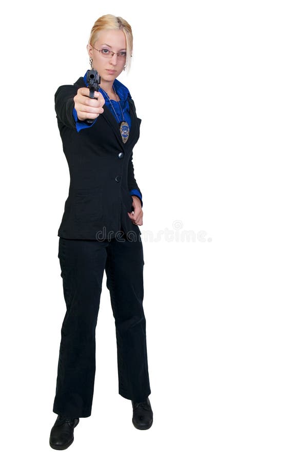 Female Detective stock photo. Image of agent, detective - 16818822
