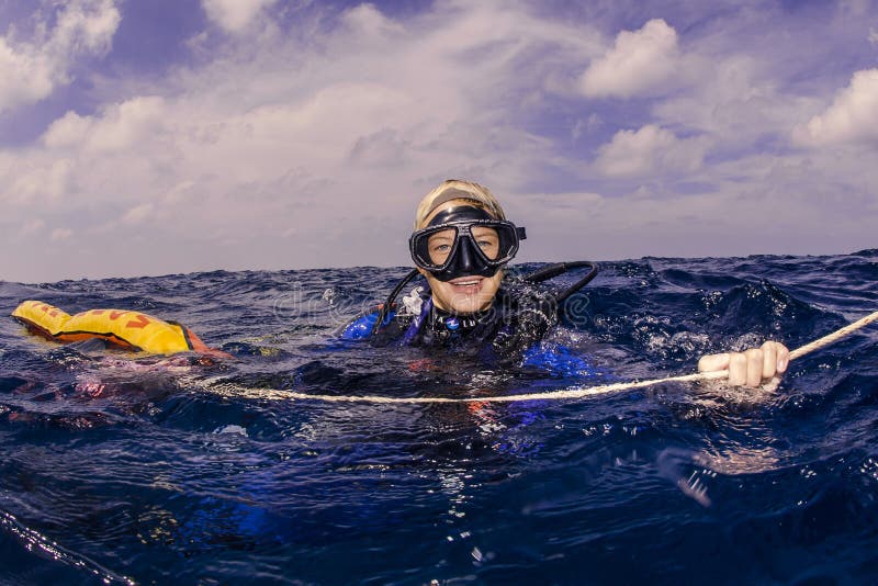 Female Divers editorial image. Image of lady, adventure - 42950840