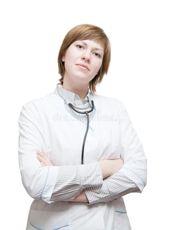 Female doctor stock image. Image of medicine, hospital - 13260845