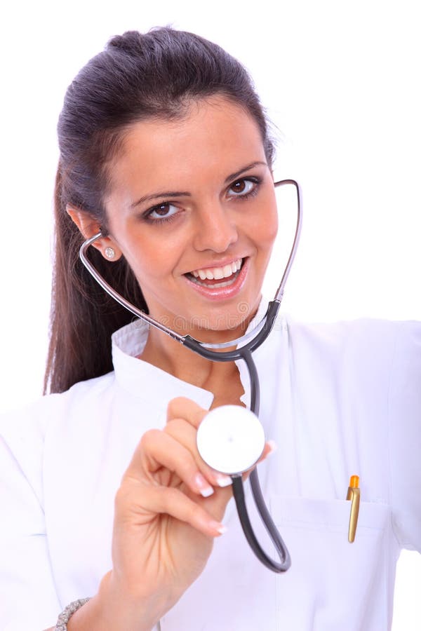 Female doctor stock image. Image of female, people, healthcare - 16877367