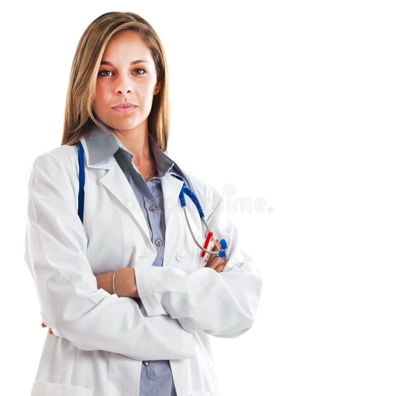 Female doctor stock image. Image of physician, person - 20482517