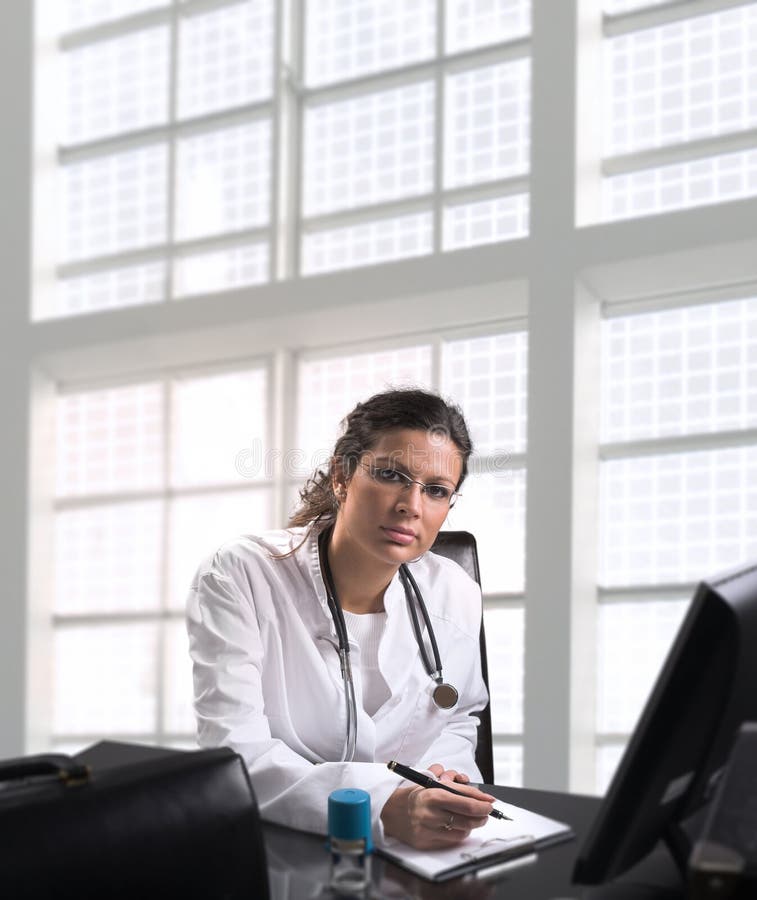 Female Doctor stock image. Image of assistant, medical - 2455189