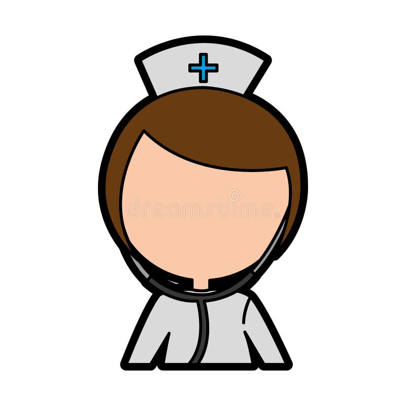 Female Doctor Avatar Character Stock Vector - Illustration of medicine ...