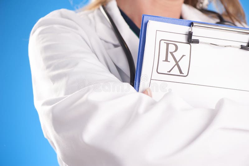 Female Doctor In White Surgical Coat Stock Image Image Of Coat