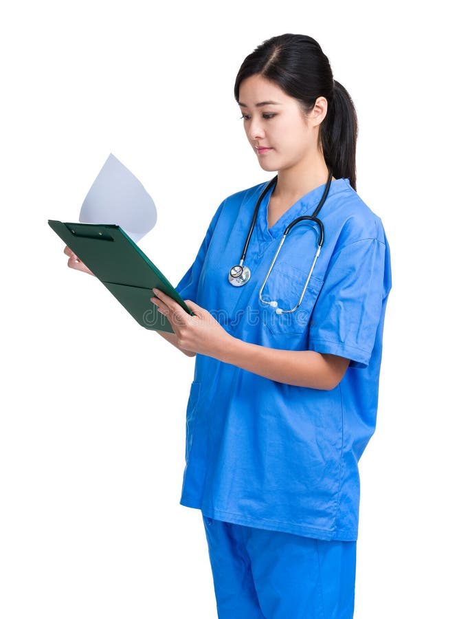 Doctor Look Medicine Capsule Stock Photo - Image of health, laboratory ...