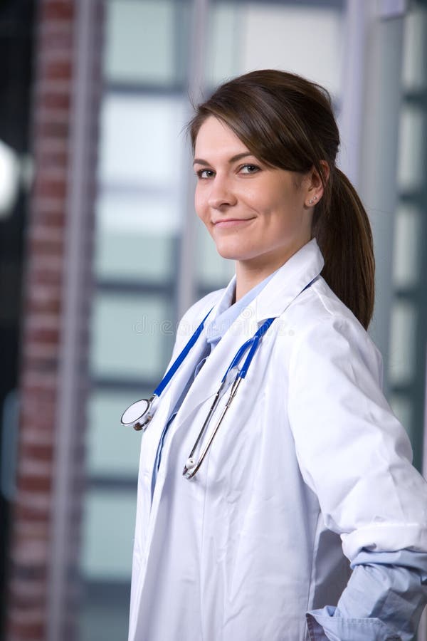 Female Doctor In A Modern Office Picture. Image: 8443326