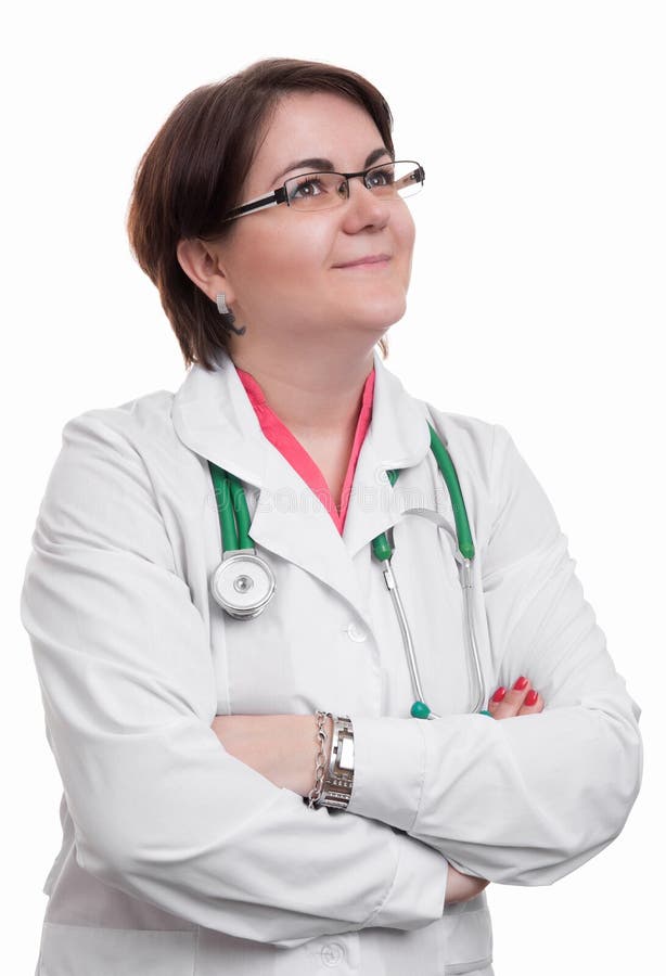 Female doctor smiling stock photo. Image of occupation - 52416646