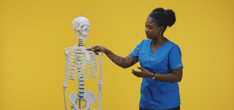Female Doctor Talking To Elderly Patient Stock Image - Image of lying ...