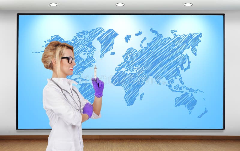 Female doctor stock image. Image of lady, display, practitioner - 39313941