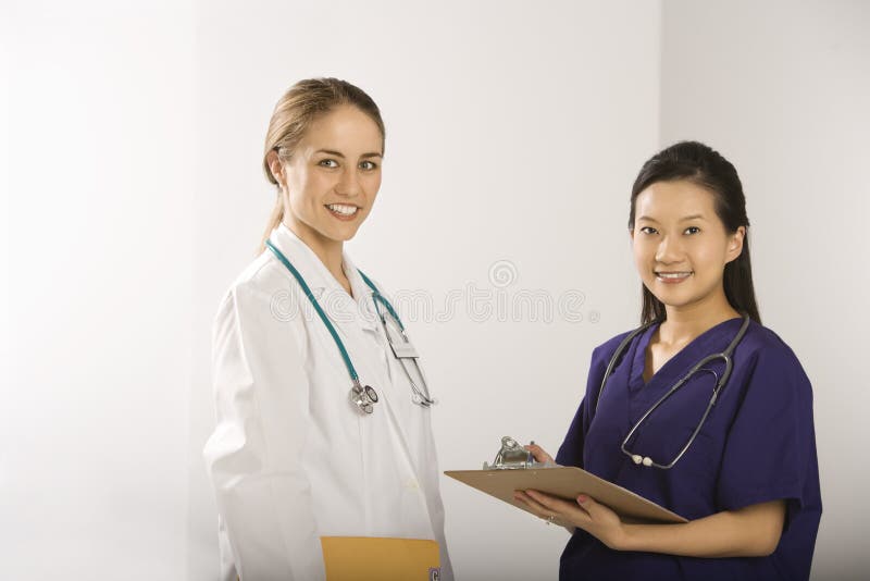 Female doctors. stock photo. Image of professionals, work - 2425938