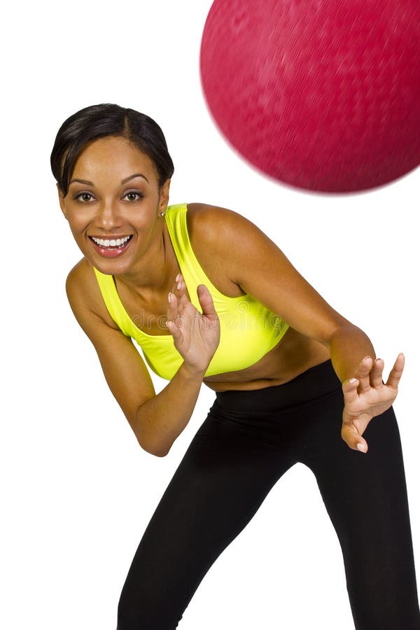 Dodgeball Player Getting Hit on the Face Stock Photo - Image of young ...