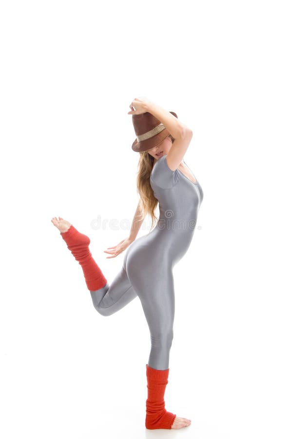 Female Doing Dance Step Picture. Image: 6732735