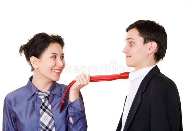 Female domination stock photo. Image of control, boyfriend - 1548410