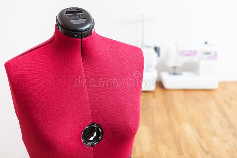 Female Dress Form in Tailor Workshop Stock Photo - Image of inside ...