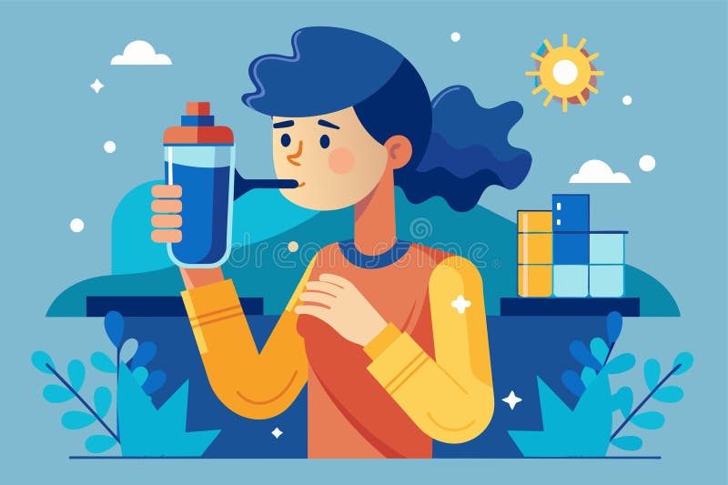 Benefits Drinking Water Stock Illustrations 164 Benefits Drinking