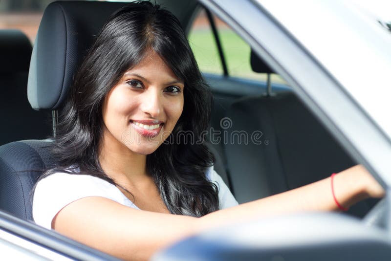 Female driver stock image. Image of driver, inside, attractive - 19968705