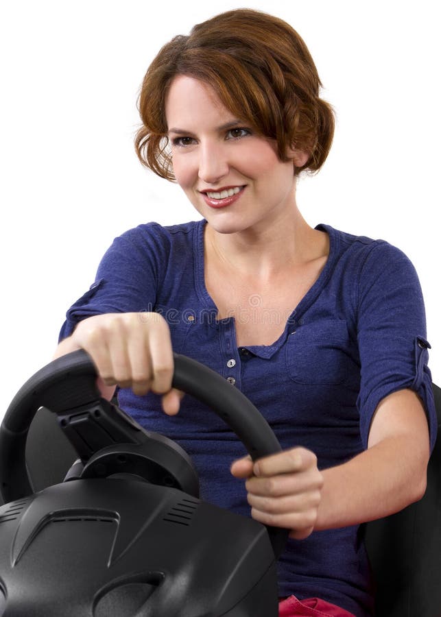 Female Driver stock image. Image of lesson, caucasian - 34196899
