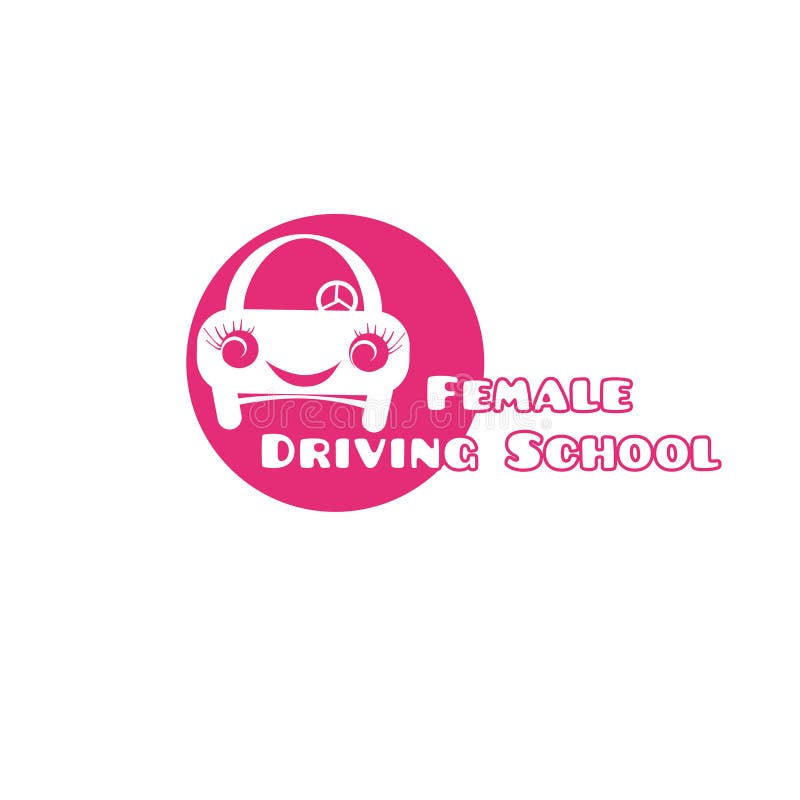 Female Driving School Logo Stock Illustrations – 10 Female Driving ...