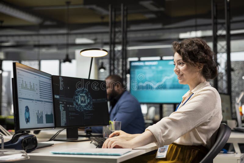 Artificial Intelligence Female Models Stock Photos - Free & Royalty ...