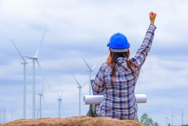Female Engineers Happy with the Development of Wind Power To Generate ...