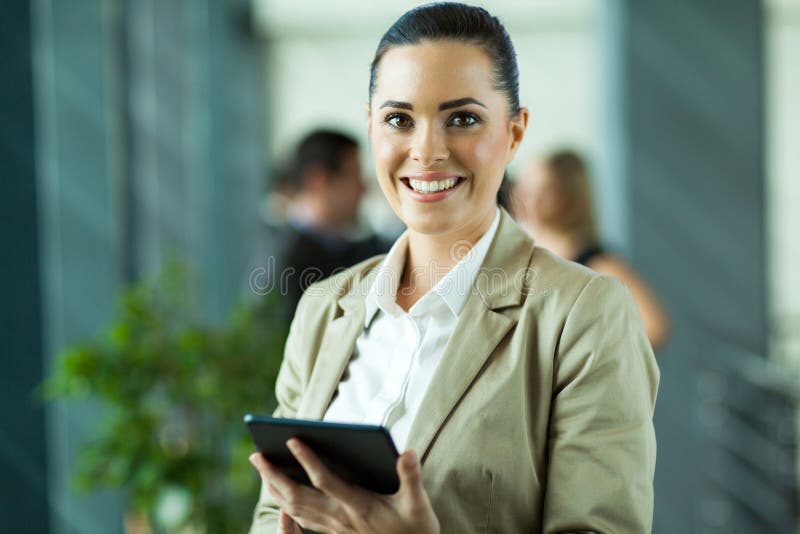 Female entrepreneur stock image. Image of employee, modern - 32093081